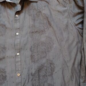 Robert Graham | Shirts | Robert Graham Black Embossed Button Down Shirt ...